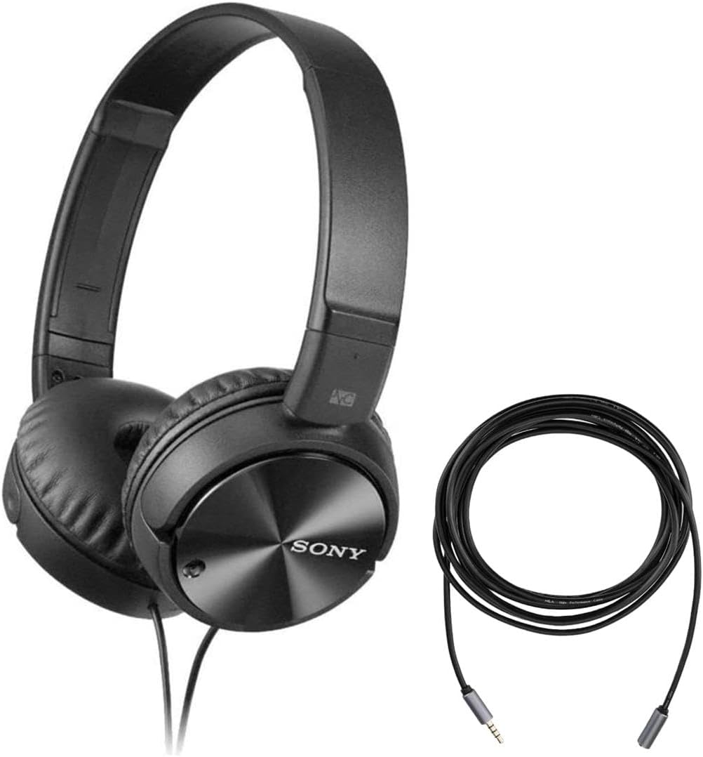 Amazon.com: Sony MDR-ZX110NC Noise Canceling Stereo Closed Dynamic ...