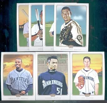 Amazon.com: 2010 Topps T 206 Baseball Cards Seattle Mariners Complete ...
