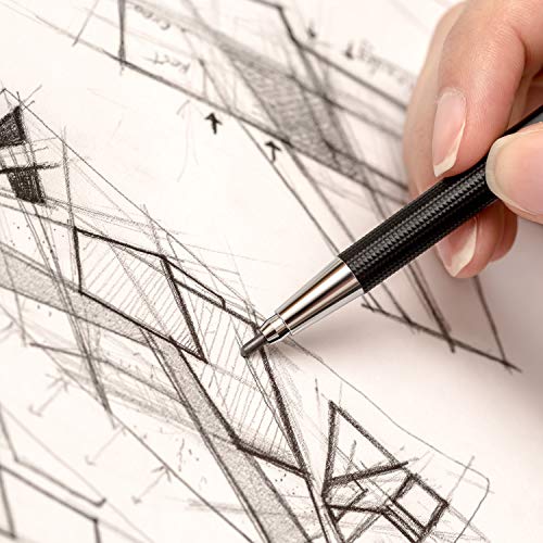 Jovitec Lot de 21 crayons mécaniques de 2 mm, 9 crayons automatiques et ...