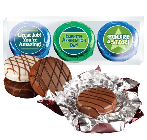 Amazon.com : Employee Appreciation Cookie Talk Chocolate Covered Cream ...