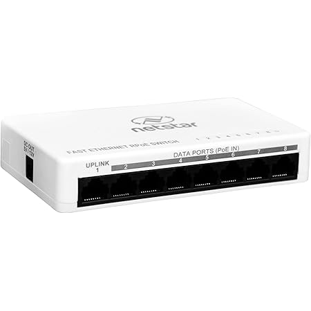 NETSTAR® Reverse PoE Switch | 10/100 Mbps | All Purpose RPoE Switch ...