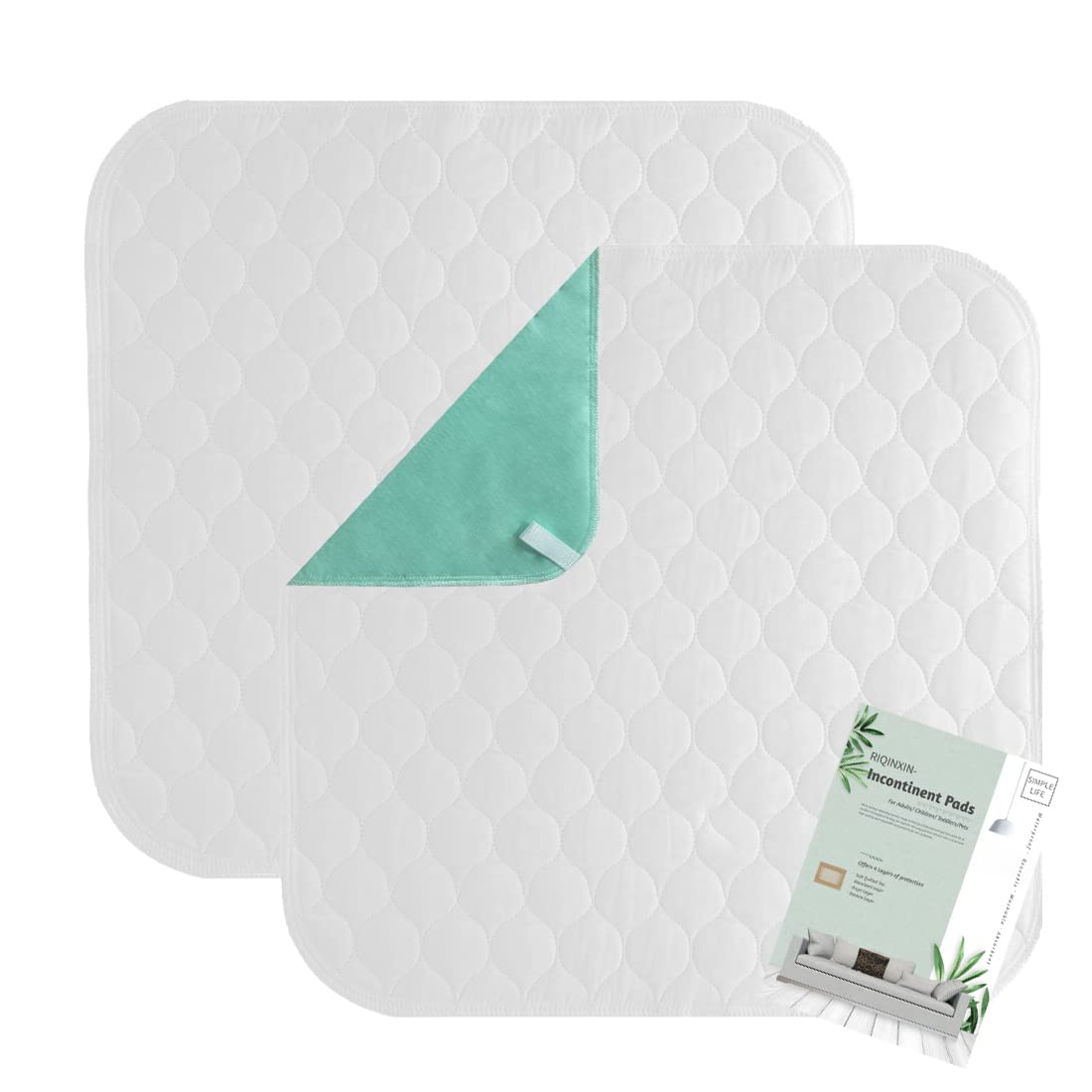 Amazon.com: RIQINXIN Waterproof Incontinence Chair Pads Washable ...