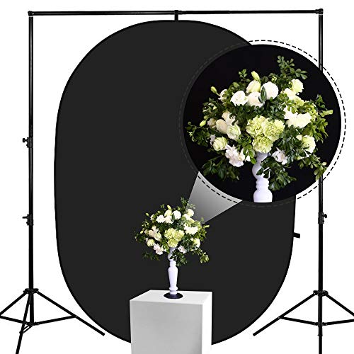 Reversible Photo Panel Konseen 4-in-1 Collapsible Photo Backdrop - 5x6 ...
