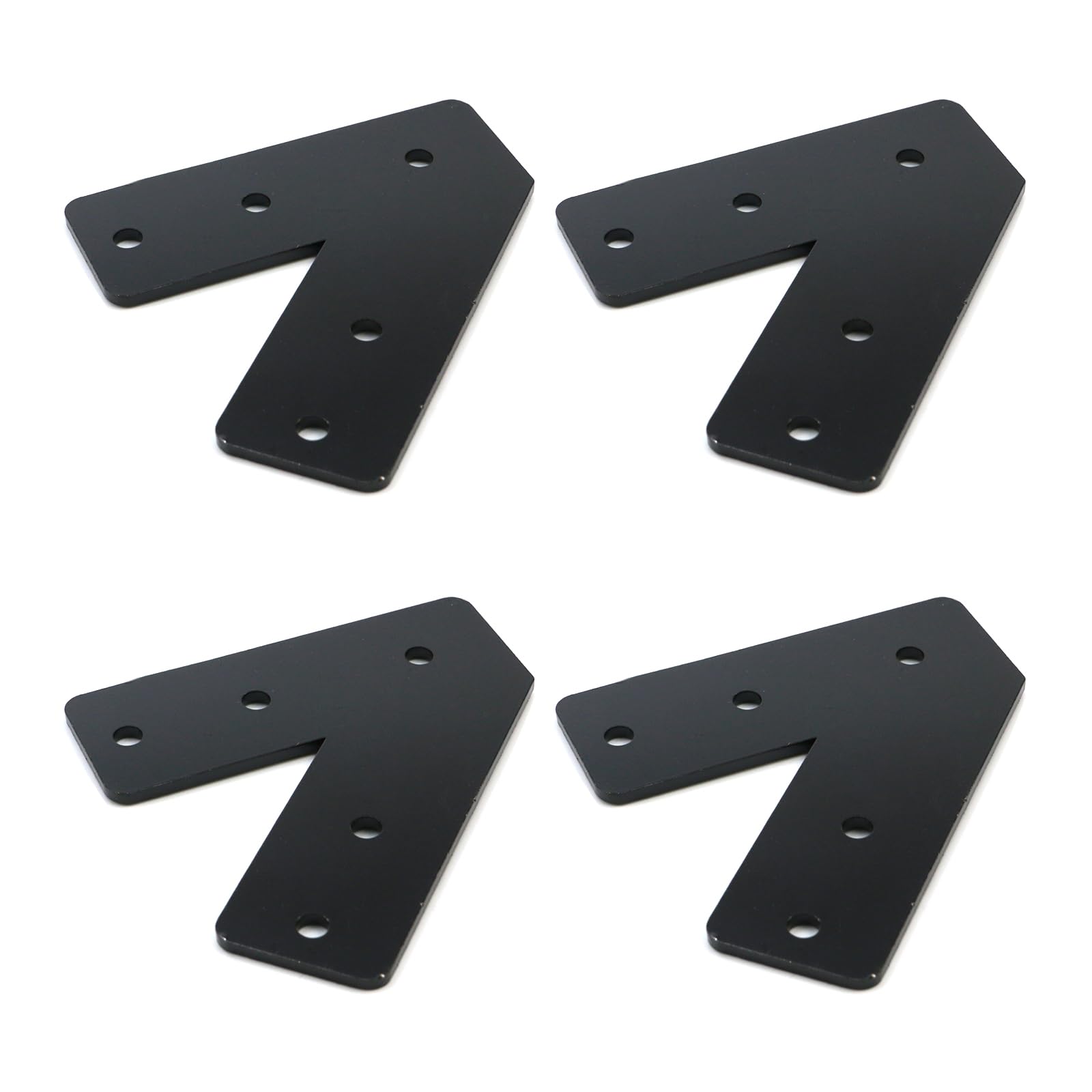 Snapklik.com : KUMGROT 45 Degree Angle Flat Bracket