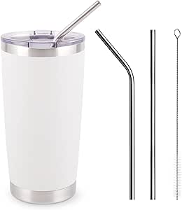 Vaso Térmico de Acero Inoxidable 20oz Easytao Taza Termica Frio y Caliente para Cafe con Tapa y ...
