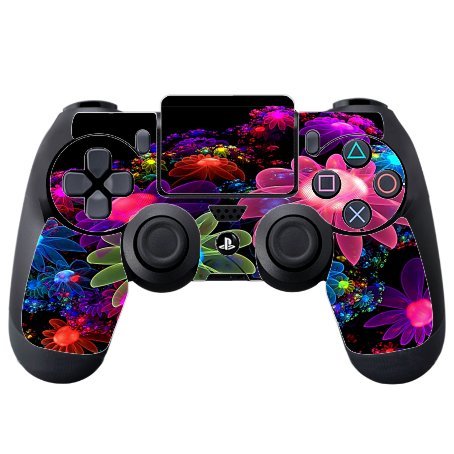 Amazon.com: Colorful Flowers Vinyl Decal Sticker Skin by Compass Litho ...