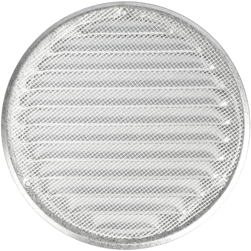 6 Inch / 150 mm Vent Cover – Galvanized Steel Round Soffit Vent – Air ...