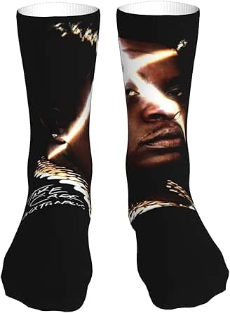 Amazon.com: IRUOYA BigXthaPlugs Rapper Crew Socks Unisex Novelty Casual ...