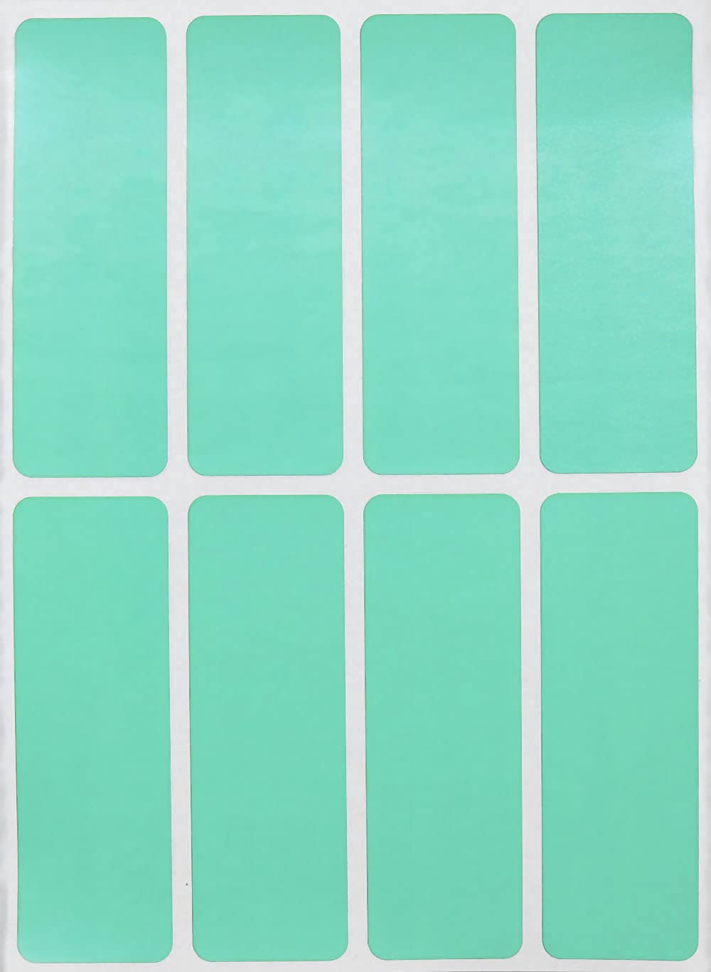 Buy Royal Green 1x3 Inch Labels Stickers Rectangular Pastel Green Color buy-royal-green-1x3-inch-labels-stickers-rectangular-pastel-green-color