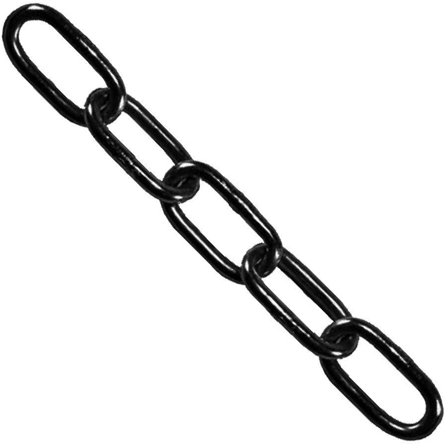 Faithfull FAICHCUT50B Black Japanned Steel Chain 2.5 m (8ft 2 Inch ...
