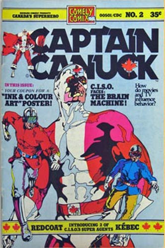 Amazon.com: Captain Canuck (Vol. 1, #2, 1975): Richard Comely, Richard ...