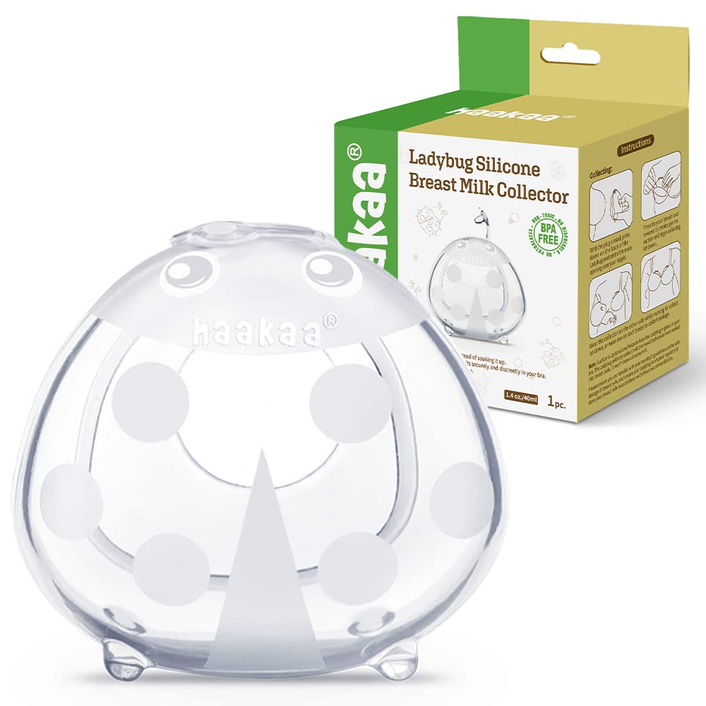 Buy haakaa Ladybug Milk Collector 1.4oz/40ml/1pc - Wearable Nursing Cup ...