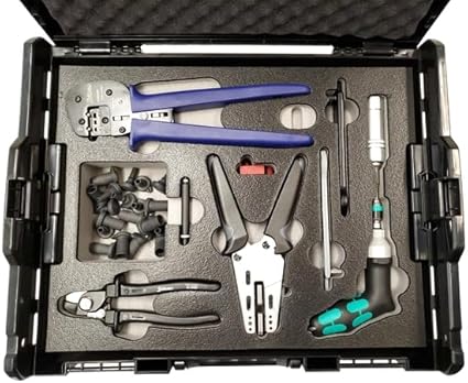 Staubli MC4 Tool Case PV-WZ/AWG-SET-23100, Black - Amazon.com