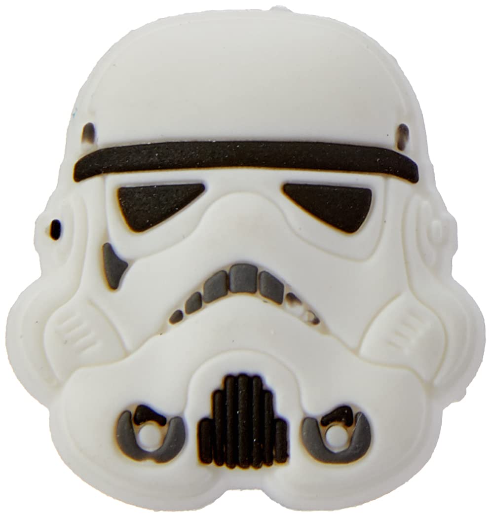 Buy Crocs Unisex-Adult Star Wars Stormtrooper Helmet Jibbitz Shoe Charm ...