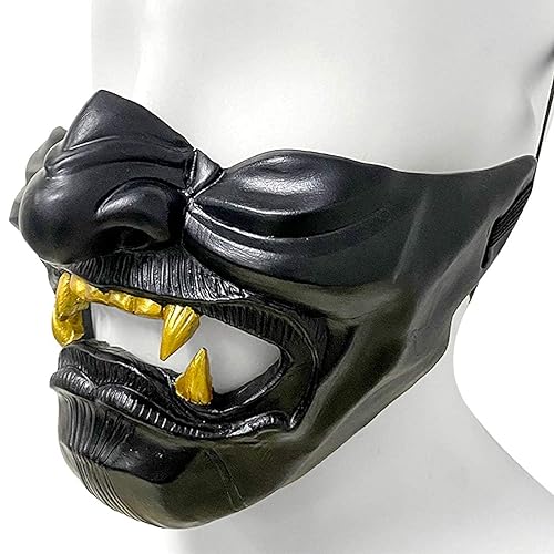 Snapklik.com : Bulex Ghost Of Tsushima Mask Jin Sakai Cosplay Half Face ...