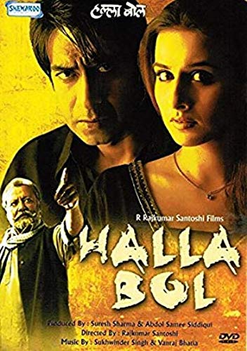 Halla Bol (Hindi) DVD with 1 Free DVD of 3 Movies: Amazon.in: Ajay ...