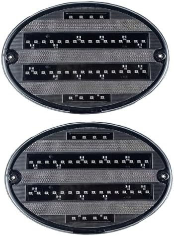 Amazon.com: XtraGlow Oval LED Tail Lights White LED Backup Reverse ...