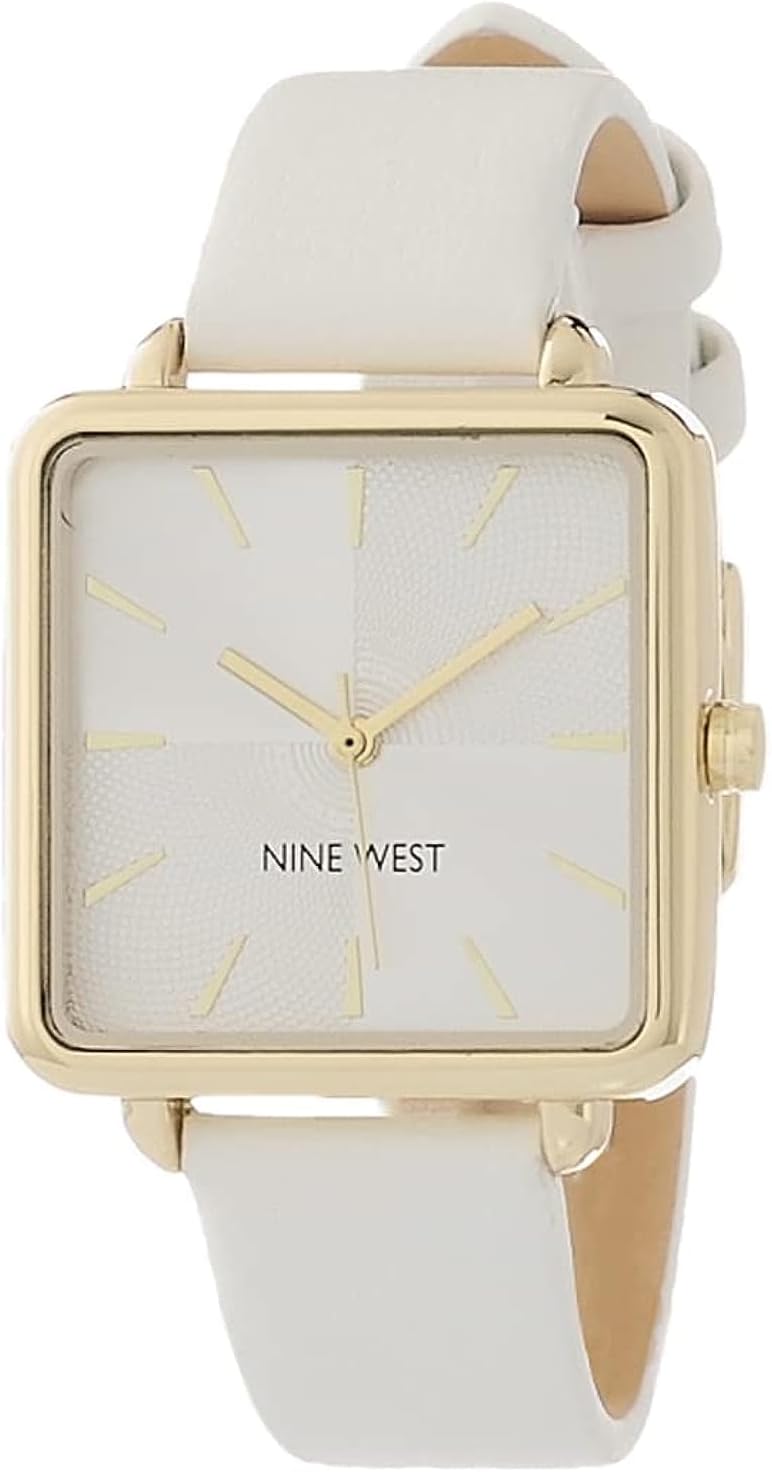 Nine West - Reloj de pulsera para mujer, Plateado : Amazon.com.mx: Ropa ...