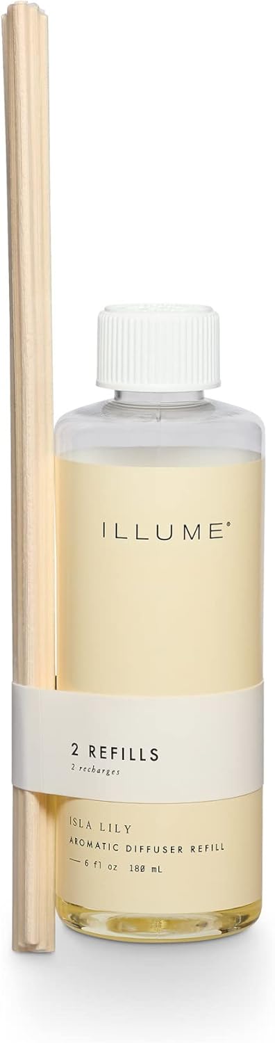 Amazon.com: Illume Beautifully Done Aromatic Diffuser Refill, Isla Lily ...