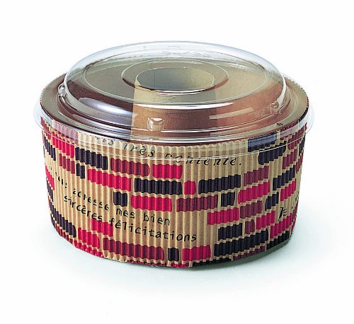 Welcome Home Brands Oven-Safe Paper Cake Pans, 4.7-Inch Diameter by 2.4 ...