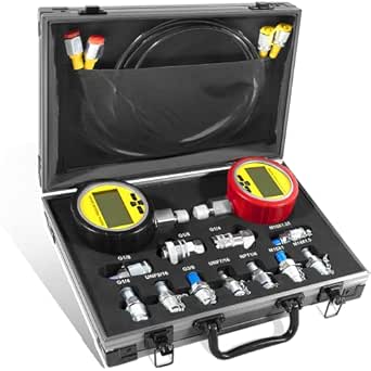 70M Digital Hydraulic Pressure Test Coupling Kit, Pressure Gauge, Test ...