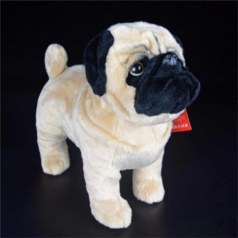 Amazon.com: TAMMYFLYFLY Pugsly Pug Plush Stuffed Animal Puppy Dog, 12 ...