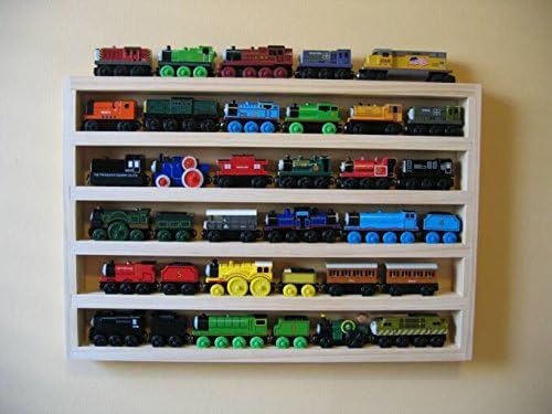 Amazon.com: Train Rack Basic - Thomas Train Wooden Storage Display Wall ...