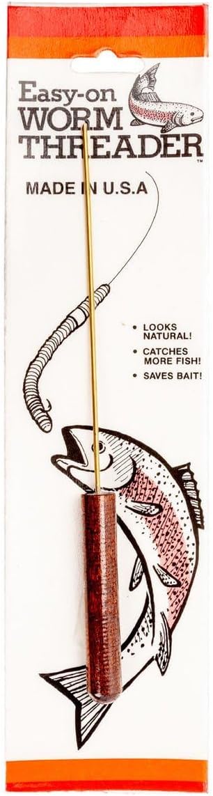 Amazon.com : White Mountain Bait & Tackle Easy-ON Worm Threader ...
