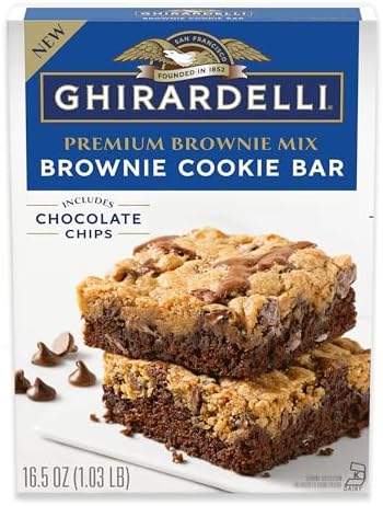 Amazon.com : GHIRARDELLI Double Chocolate Premium Brownie Mix, 18 Oz ...