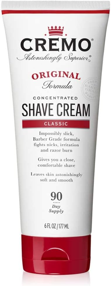 Amazon.com: Cremo Barber Grade Original Shave Cream, Astonishingly ...