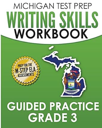 Amazon.com: MICHIGAN TEST PREP Writing Skills Workbook Guided Practice ...