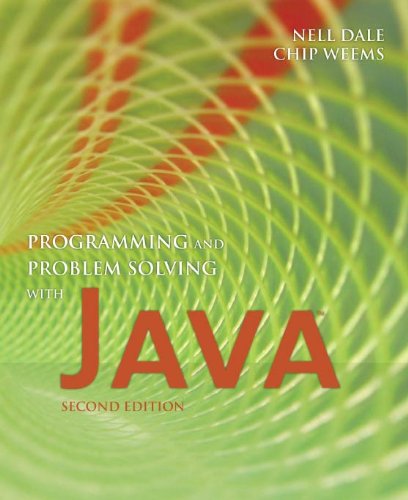 Programming and Problem Solving with Java 2, Dale, Nell, Weems, Chip, eBook - Amazon.com