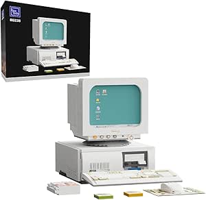 Amazon.com: BRICKKK Retro Computer Building Blocks Set, Vintage PC ...
