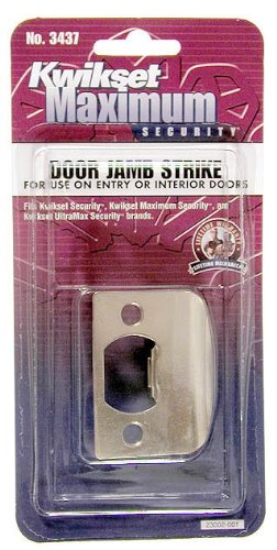 Kwikset Corporation 34373CP 1-1/4" Standard Latch Strike : Amazon.in ...