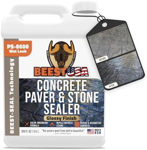 Alliance Gator Seal Wet Look Sealer for Pavers 5 Gal - Amazon.com