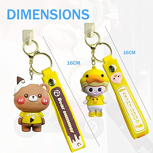 FunBlast Bear Key Ring/Key Chain for Girls - Silicone bear & Cute Boy ...
