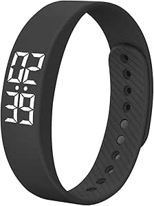 Digital Waterproof Pedometer Watch - Non-Bluetooth Step Counter Watch ...