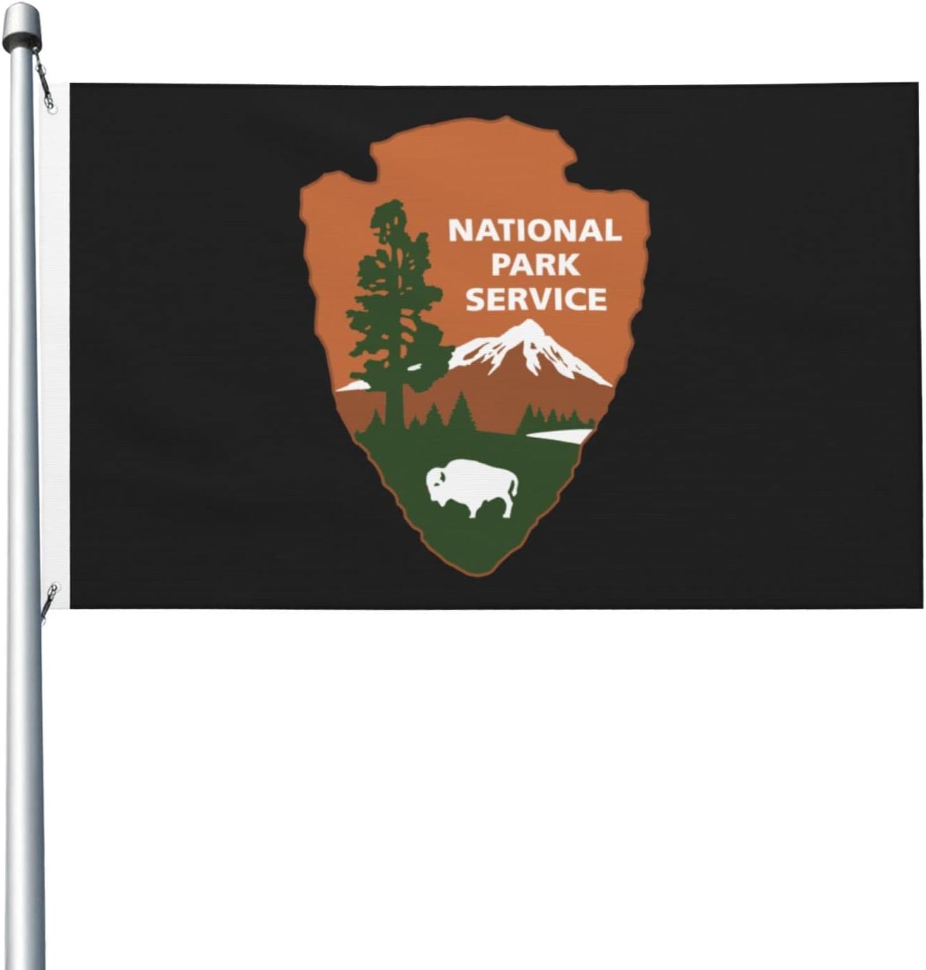 Amazon.com : National Park Service Flags 3x5 Ft Double Sided Flag ...
