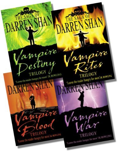 The Saga of Darren Shan Collection - 4 Books, 12 Stories RRP £43.96 ...