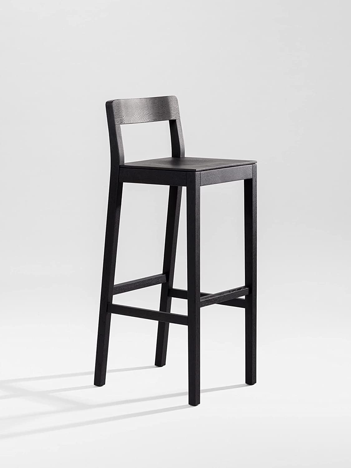 Genuine Decor Simple Wooden bar Chair Wooden Bar Stool Restaurant ...