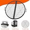 Amazon.com : only fire X-Marks Fire Pit Cooking Grate, Foldable Round ...