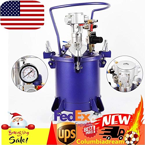 Buy Commercial 2.5 Gallon(10 Liters) Spray Paint Pressure Pot Tank, w ...