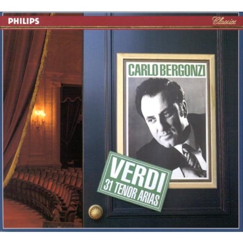 Carlo Bergonzi : Verdi 31 Tenor Arias (3 CD Box Set) (Philips) - Amazon ...