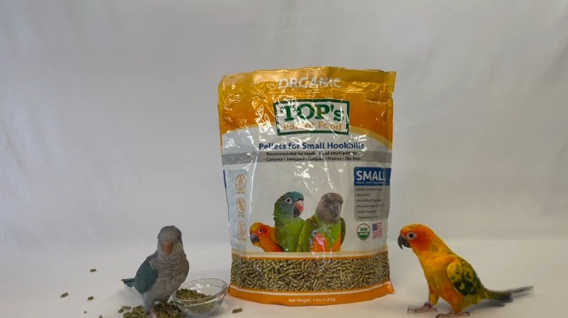 Watch TOP's Parrot Food Bird Pellets for Small Hookbills on Amazon Live
