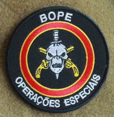 BOPE Militare Forze Brasiliane B.O.P.E Military Patch Fabric ...