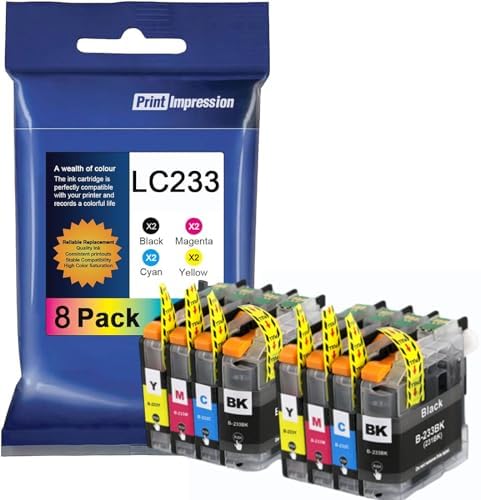 TAAUS LC233 Compatible Ink Cartridges Replacement LC-233 233 for ...