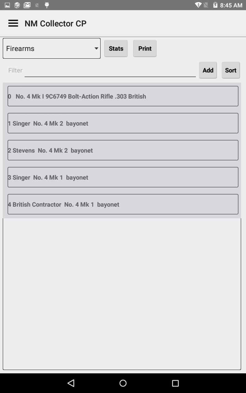 NM Collector Software CP - App on Amazon Appstore