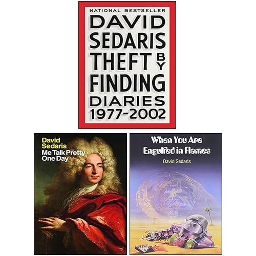 David Sedaris 3 Books Collection Set (Theft by Finding: Diaries, Me ...