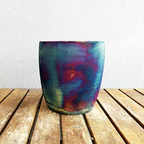 Amazon.com: SEICHO Raku - Full Copper Matte Handmade Raku Ceramic ...