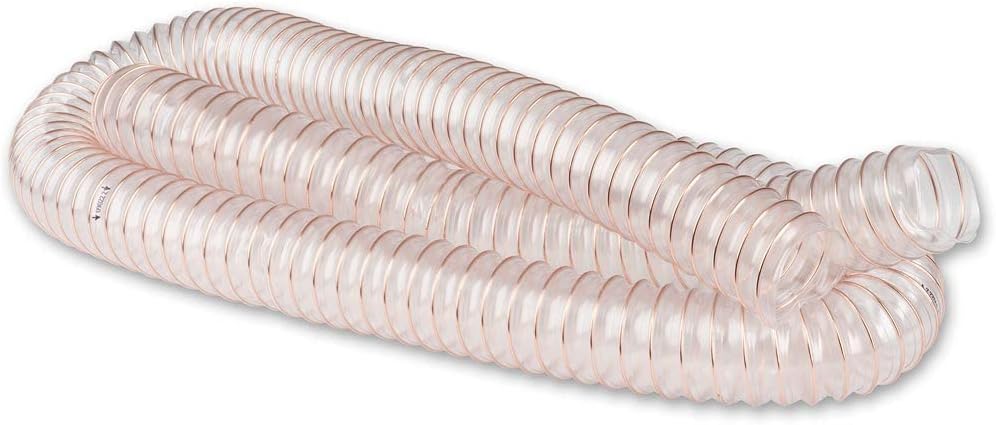 Axminster Clear Lightweight PVC Extraction Hose - 100mm x 1m : Amazon ...